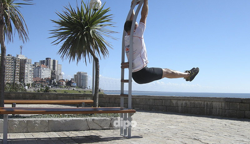 DIPO Equipamiento urbano, Mar del Plata, Argentina | Banco Deck gimnasio