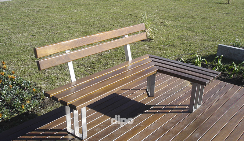 DIPO Equipamiento urbano, Mar del Plata, Argentina | Banco Deck en ...